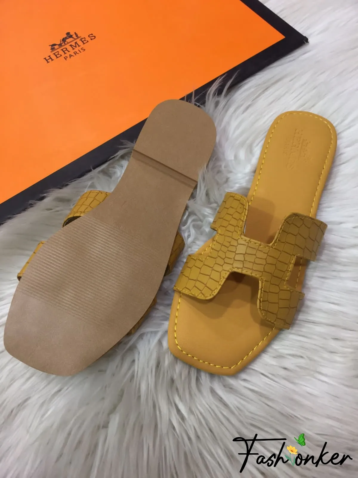 Buy online Hermes Crocodile Slippers In Pakistan| Rs 2500 | Best Price ...